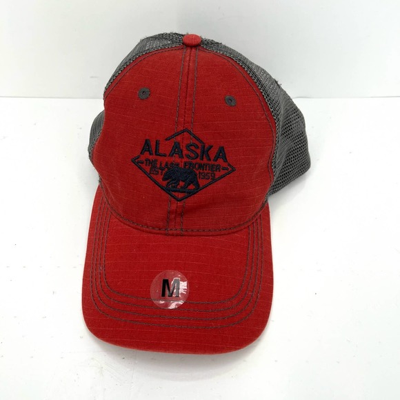 Vintage | Accessories | New Alaska The Last Frontere Mens Ball Cap ...